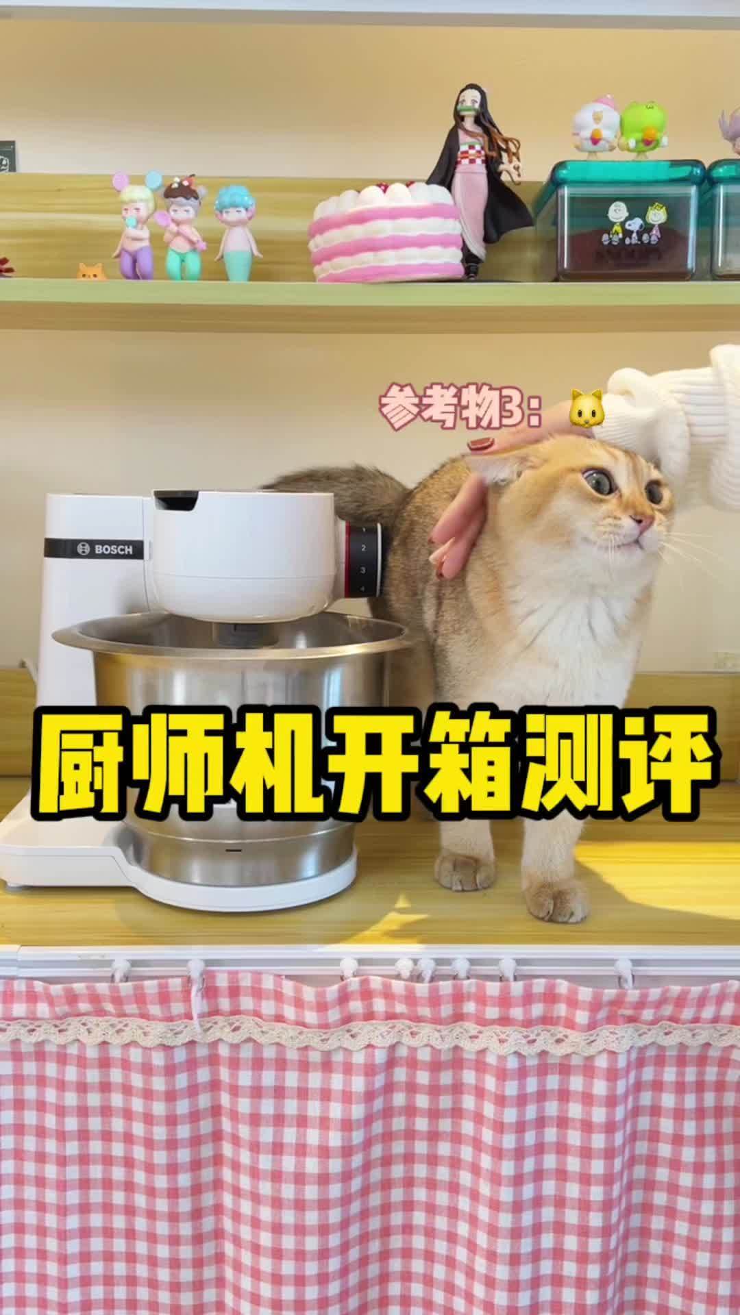 厨师机的开箱测评!顺便做个超好吃的草莓面包~@博世家电