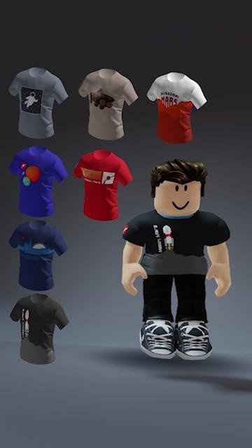 Roblox火星任务主题7件T恤衫获得介绍地图名:MissionMar