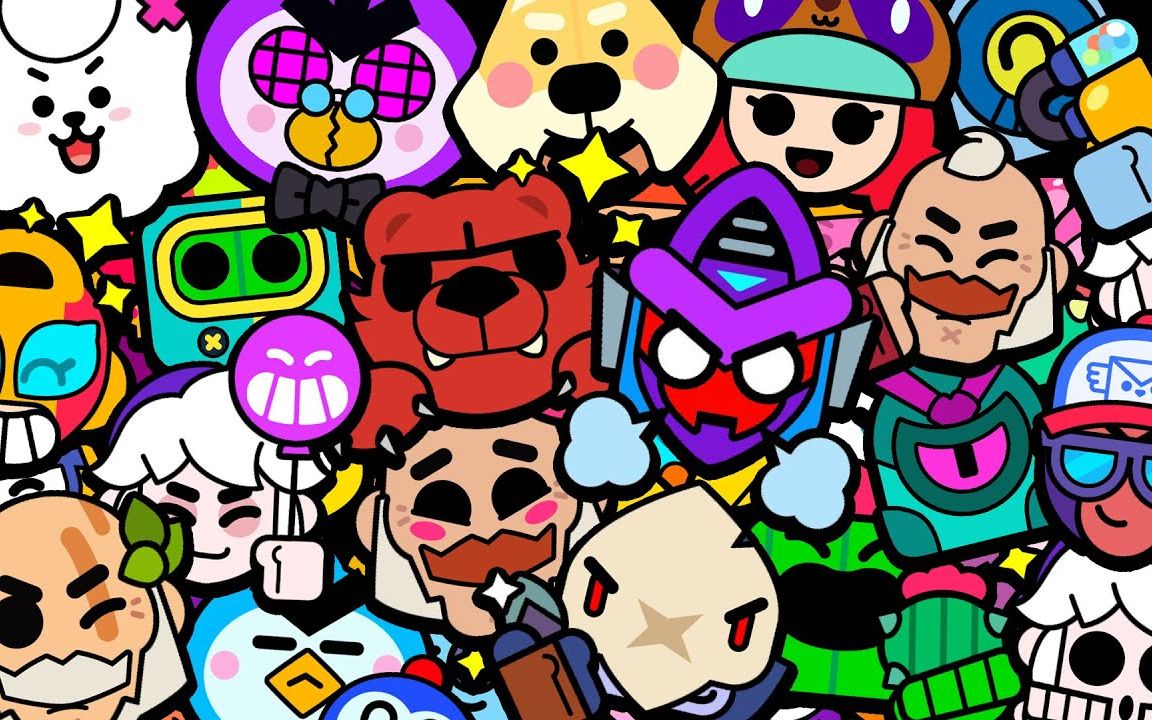 【荒野乱斗】全网最全!游戏全1096个表情展示!