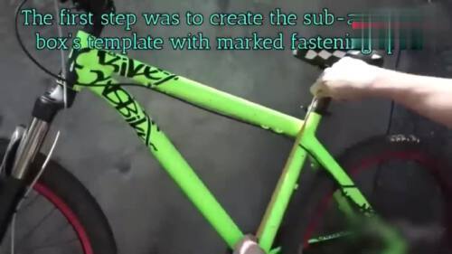 普通自行车改造成电动自行车,动力来自干电池!