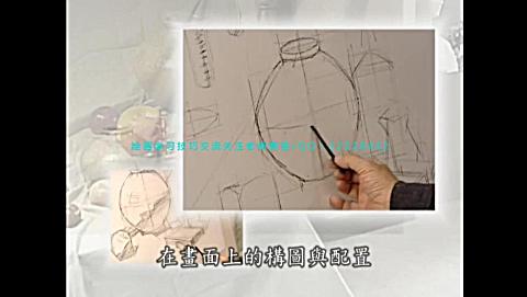 0基础油画少儿绘画色彩教程视频, 素描速写入门教程, 素描入门几何体...