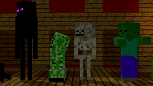 【我的世界趣味动画】怪物学院—忍者