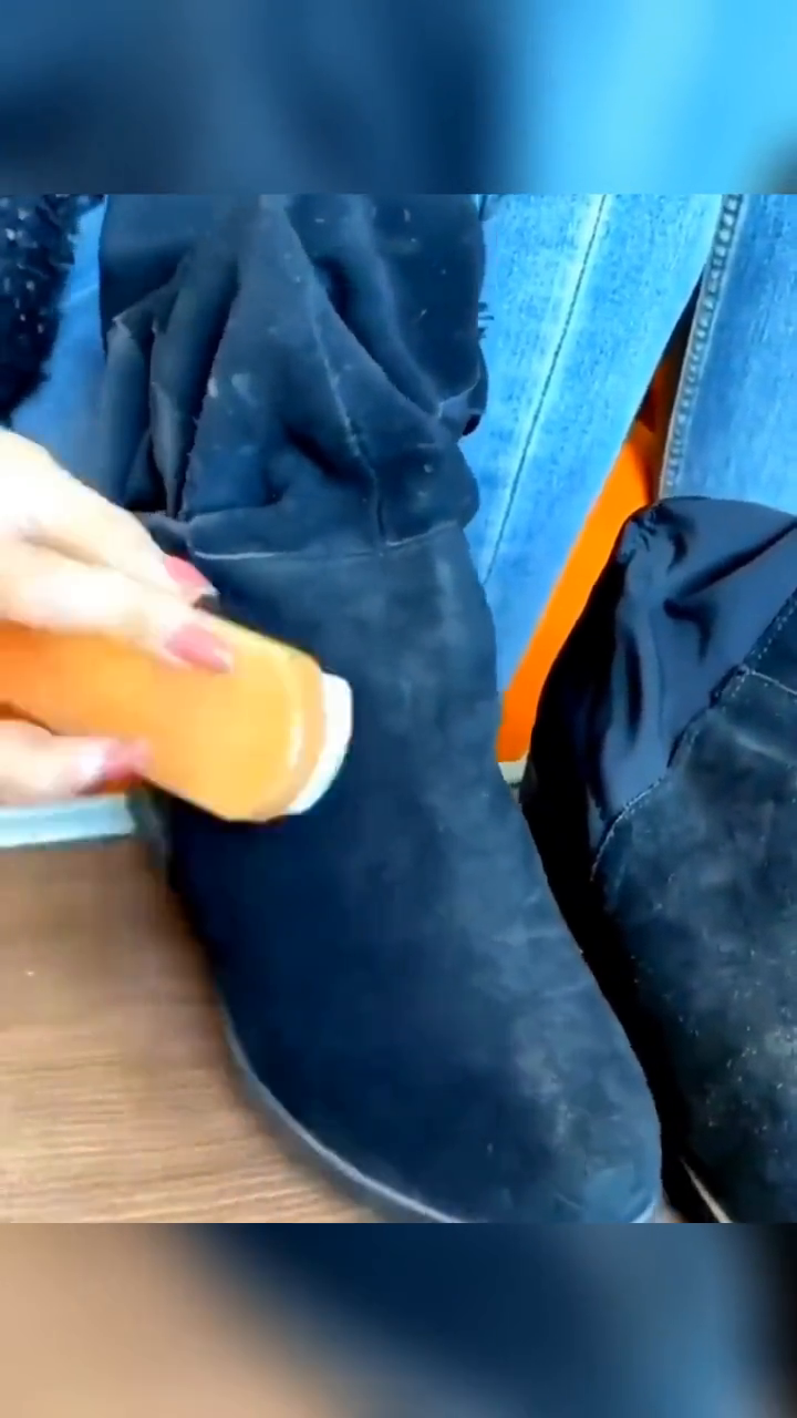 麂绒面胶鞋刷雪地靴绒面麂皮多功能家用皮鞋皮个人洗护用具刷03