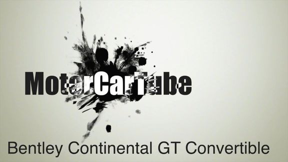 宾利欧陆GT敞篷跑车