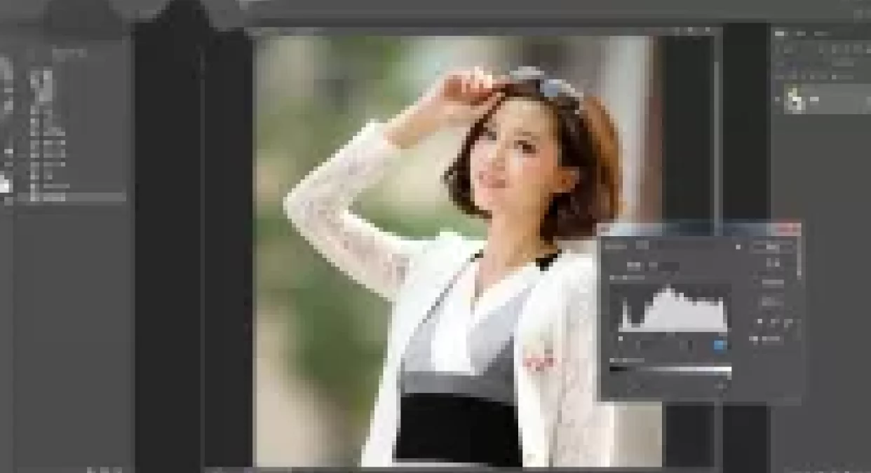 修图篇 4.PS标准影楼写真修法