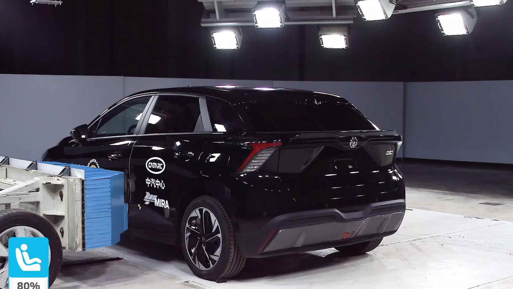 上汽名爵木兰欧洲EURONCAP碰撞测试5星