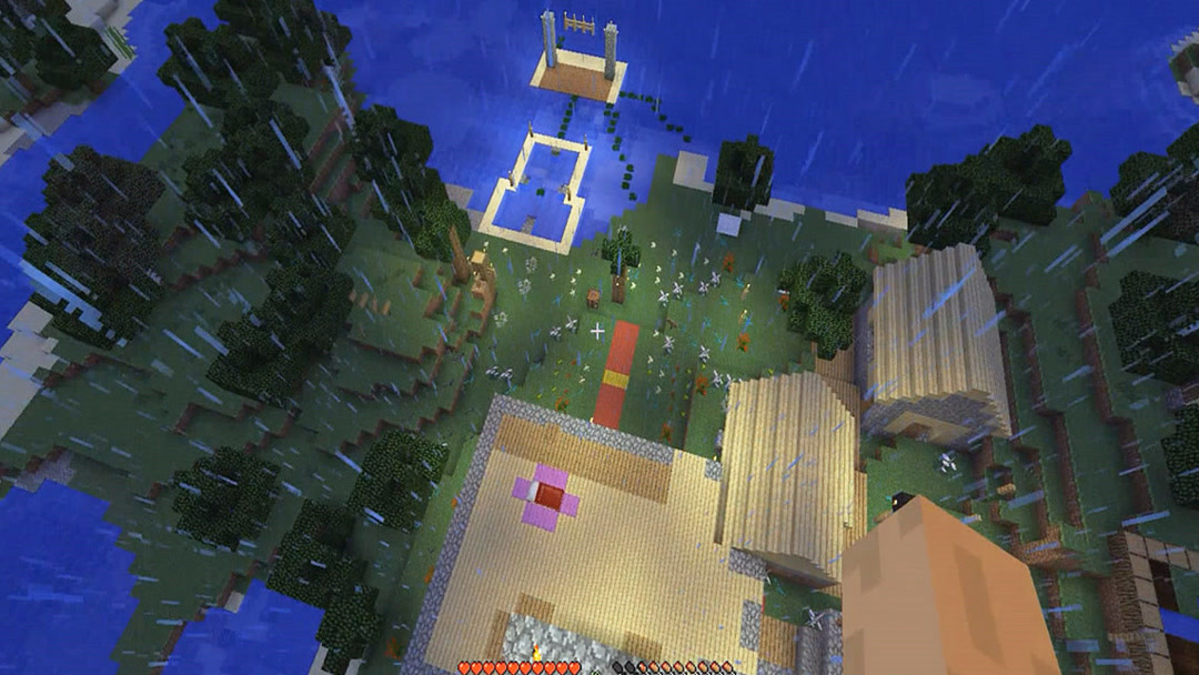 我的世界part-9完成海景别墅了(我建造的第一个房子)