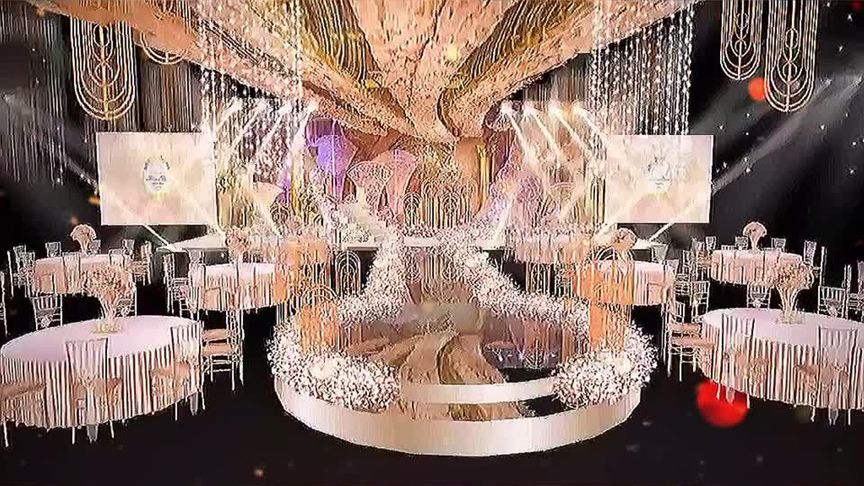 #3d婚礼软件 #婚礼效果图设计 #汉式婚礼 #婚礼现场 #婚礼策划