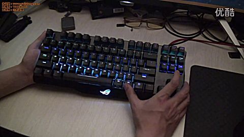 【外设堂—评测室】ROG Claymore 键盘灯光效果演示