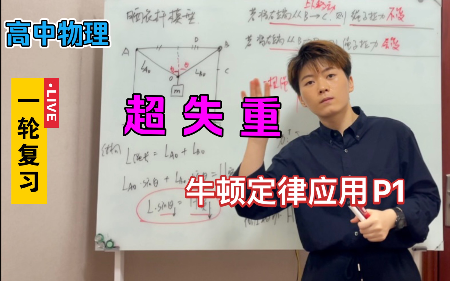 【一轮复习】高中物理:牛顿定律应用P1:超 失 重