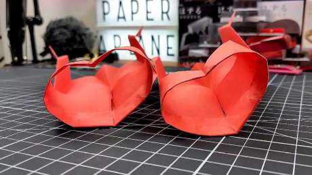 环翼布局,爱心纸飞机,纸飞机大师约翰.柯林斯设计