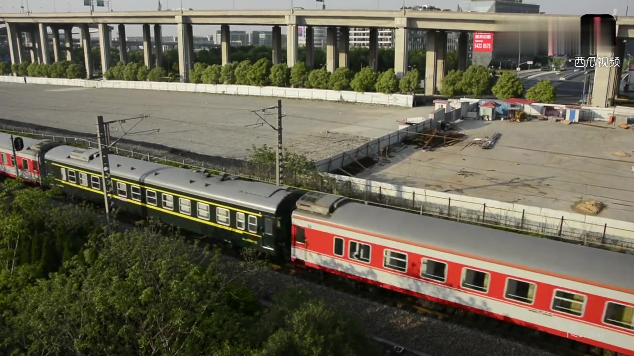 「铁道影像」纪念沪杭线上最后的原色列车K48次(杭州-齐齐哈尔)