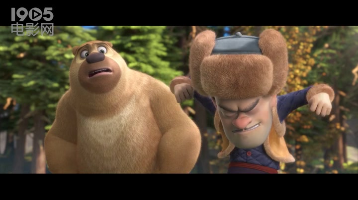 《熊出没·奇幻空间》番外短视频 光头强逗趣冒险