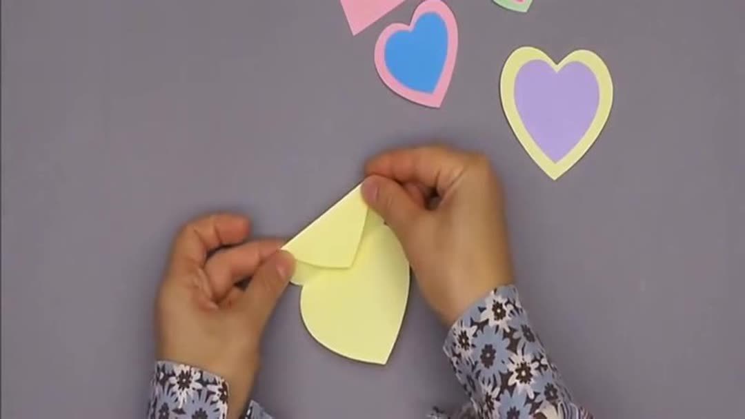 简单又漂亮的立体贺卡 手把手教你DIY做一张漂亮的立体爱心贺卡