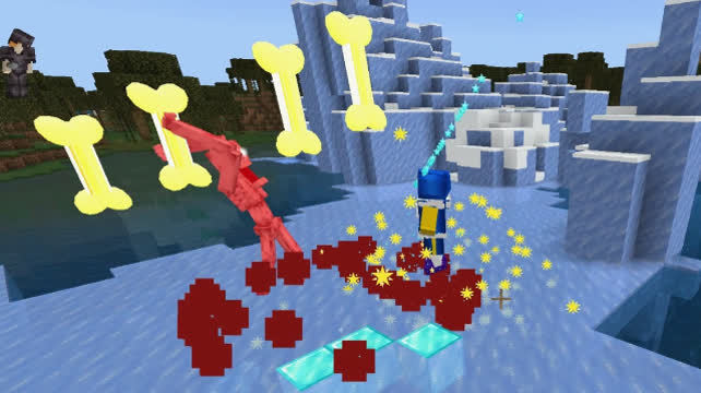 我的世界传说之下sans挑战超强BOSS怪物