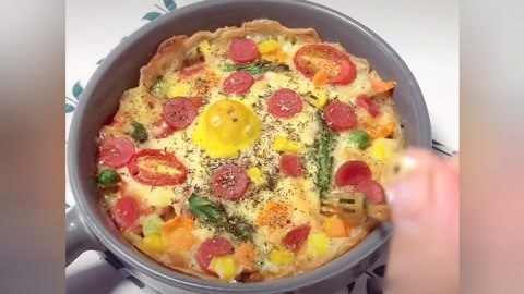 零失败的自制披萨,食材扔里流行!芝士多来点!