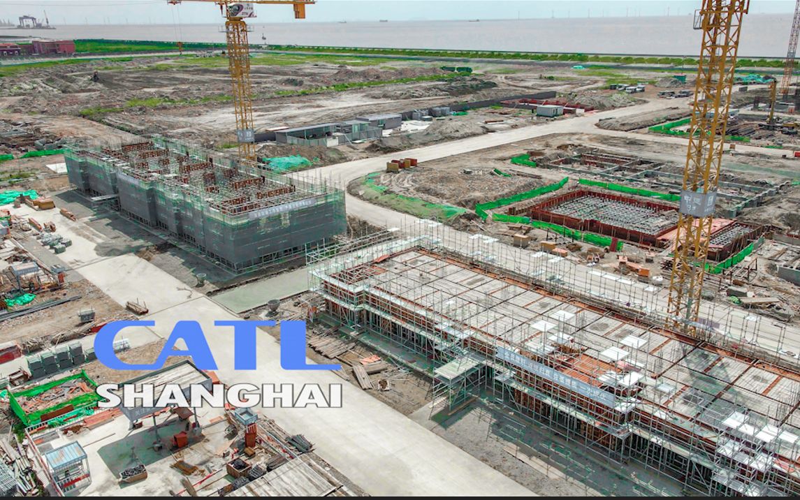 【宁德时代.上海】宁德时代(上海)工厂建设工地更新\4K\Sept.09