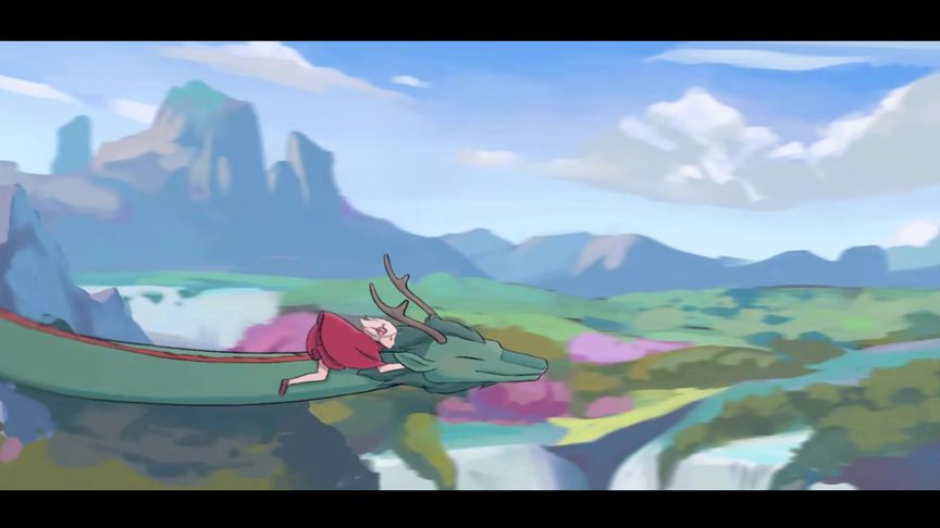 中国风动画短片,画面意境很美