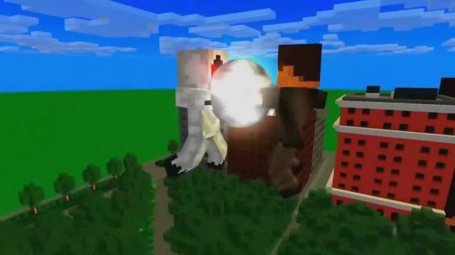 我的世界MC动画:him与实体303的故事