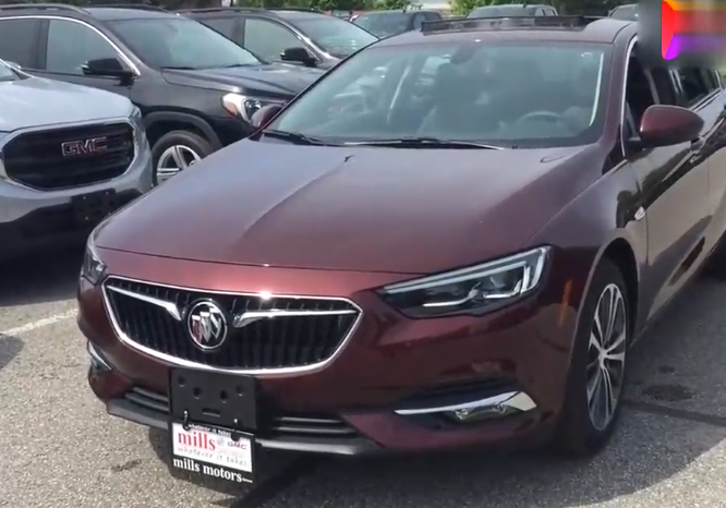 高清实拍别克君威_FWD,打开后备箱的那一刻,瞬间心动了!