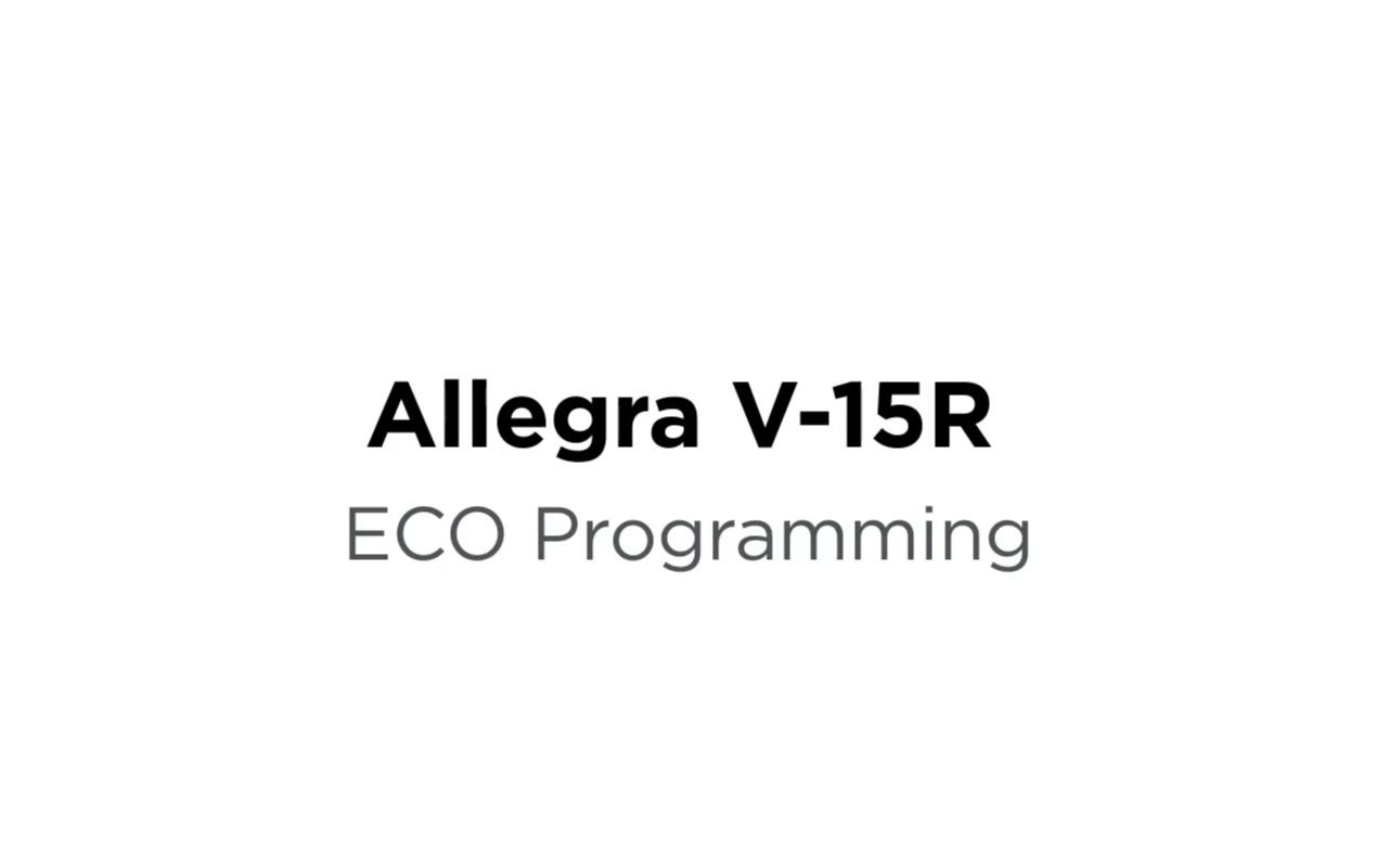 Allegra V-15R多功能台式离心机(新) - ECO节能模式设置