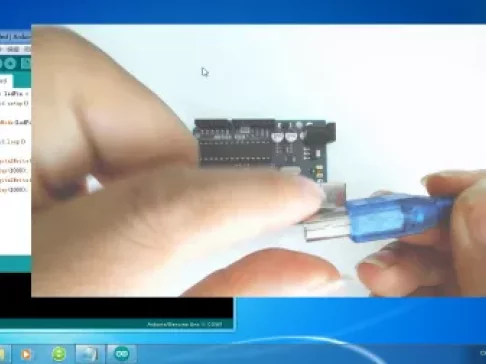 Arduino入门视频教程8 IDE软件编译下载方法