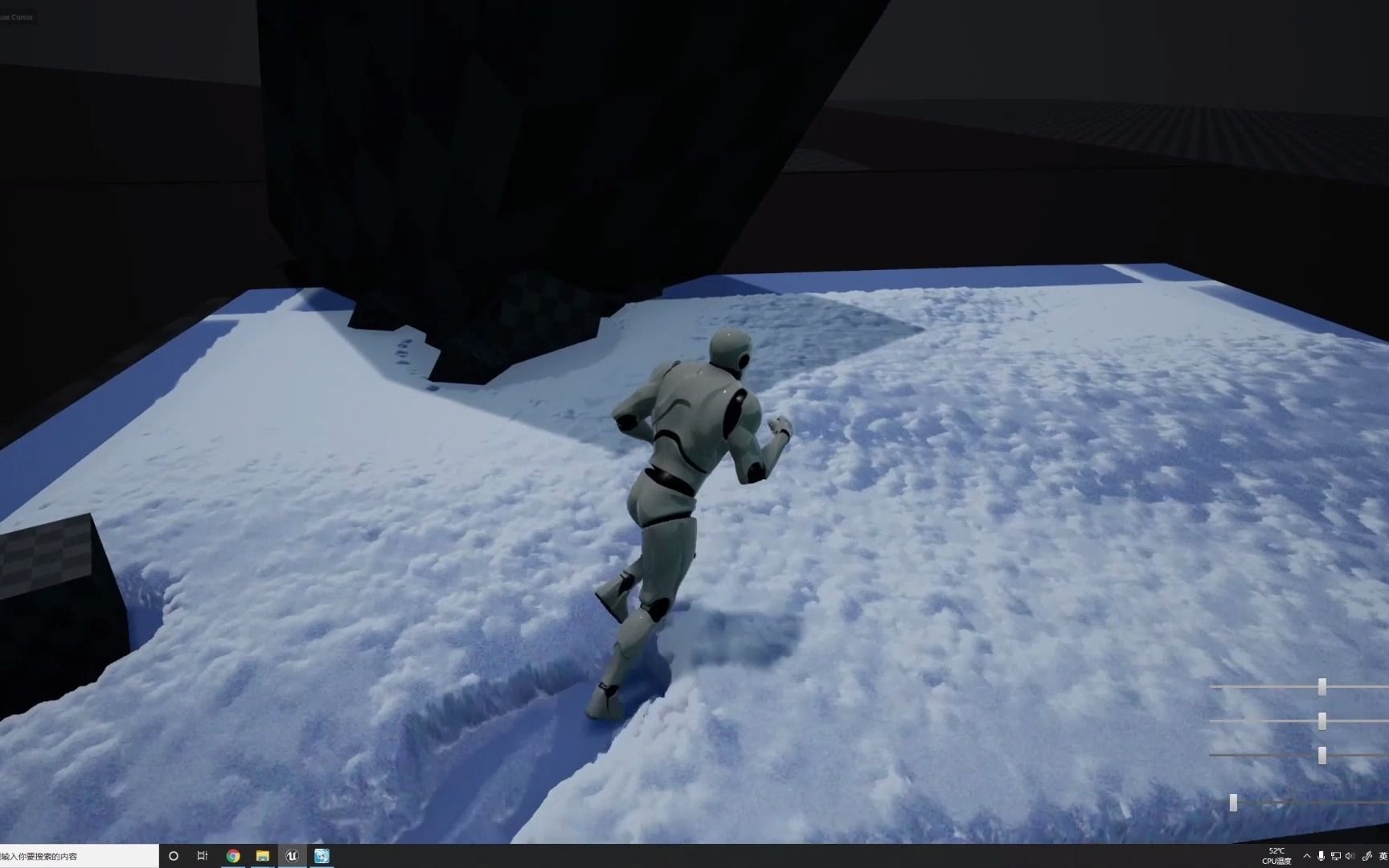 【UE4】实时可交互流体烟雾流沙模拟,Ninja展示