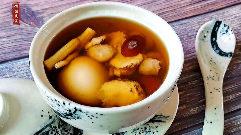 广东妹教你做女人常吃的当归蛋,5种材料搭配吃,女人常喝气色好