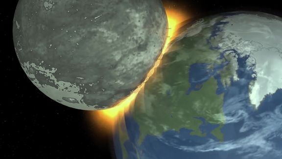 你一定没见过的时刻!3D还原小行星撞击地球全过程!
