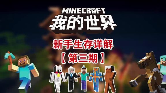 界 c 戏 我的世界困难模式生存教程第三期