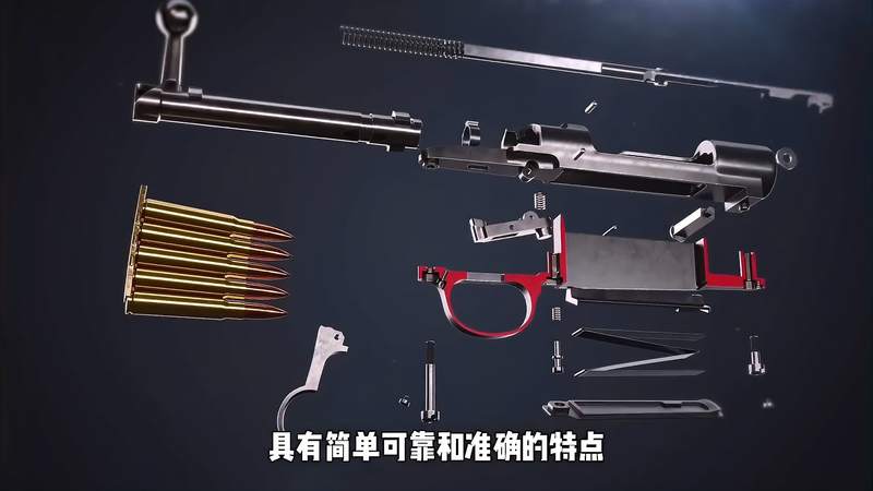 内部构造全揭秘!操作系统简单可靠,它为何能成为枪械历史的经典
