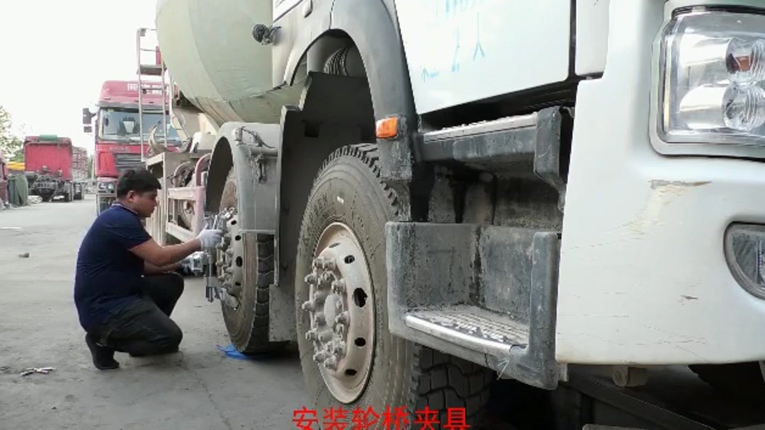 大车四轮定位仪218主车操作方法1