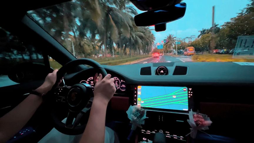 保时捷卡宴,新款落地,分享驾驶感受