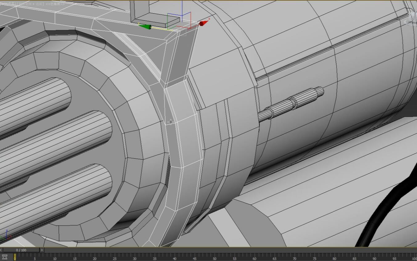 3Dmax枪械模型制作、零基础也能学会的枪械建模教程
