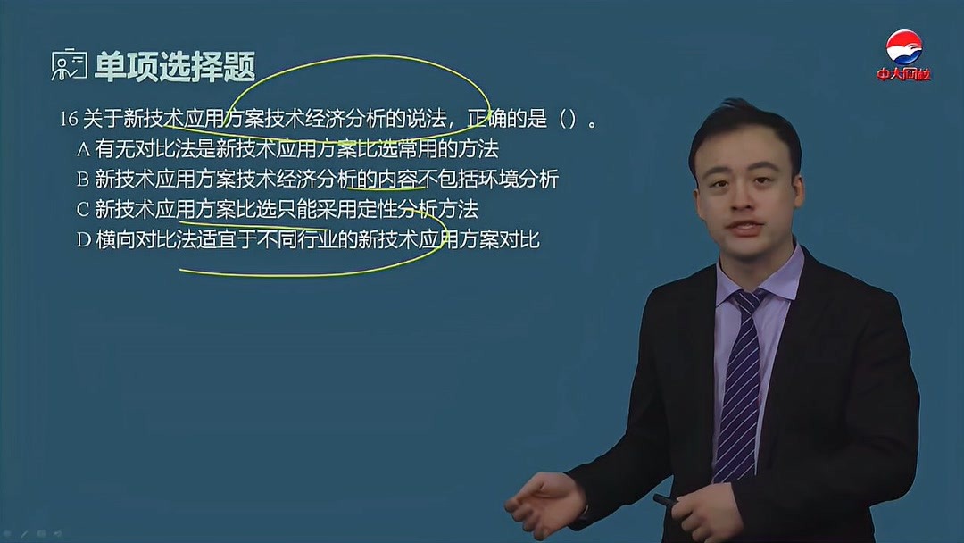 一级建造师 一建-知识点:新技术应用方案的技术经济分析方法分类