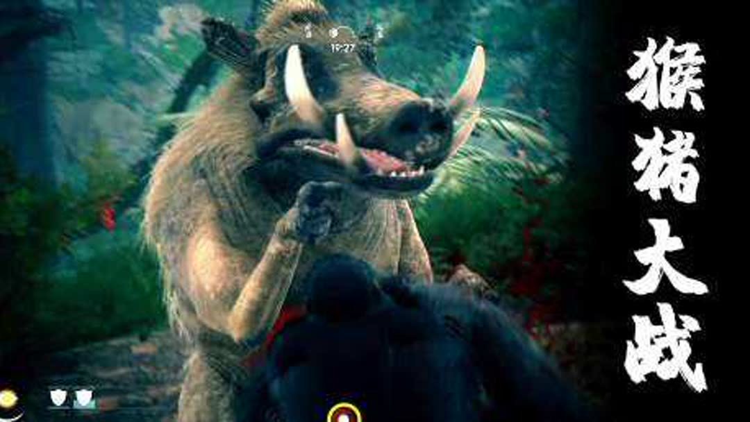 狒狒模拟器:和野猪大战2天2夜,才将它杀死,杀个猪这么难吗?