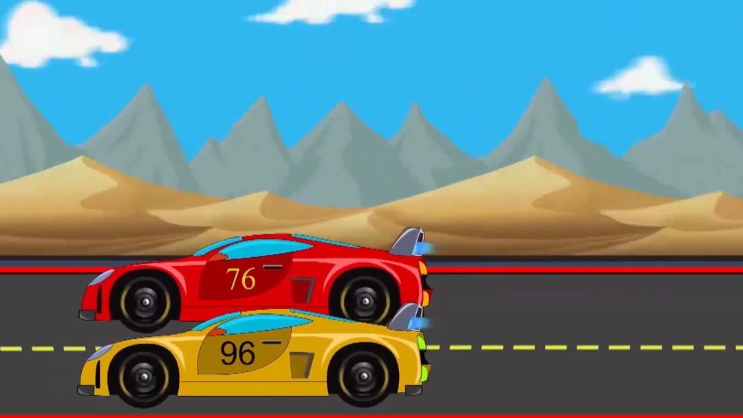 汽车动画小世界 第8集 双门小跑车