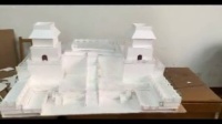 风月古城之模型制作古建筑群