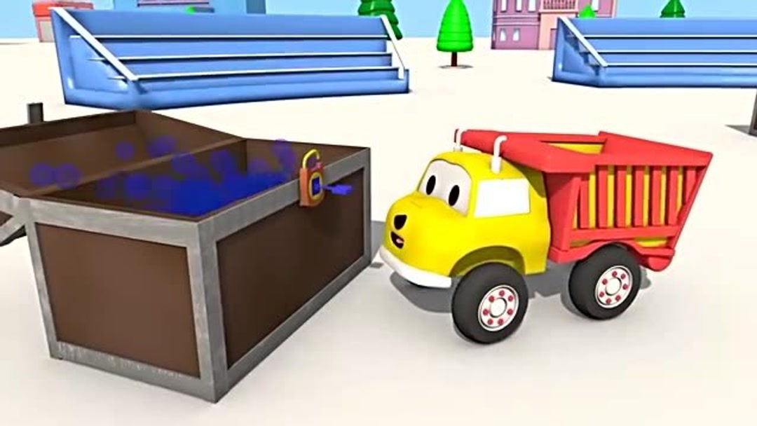 和翻斗车伊森学习 第26集 洗车学形状