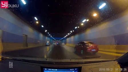 小蚁行车记录仪试用-隧道
