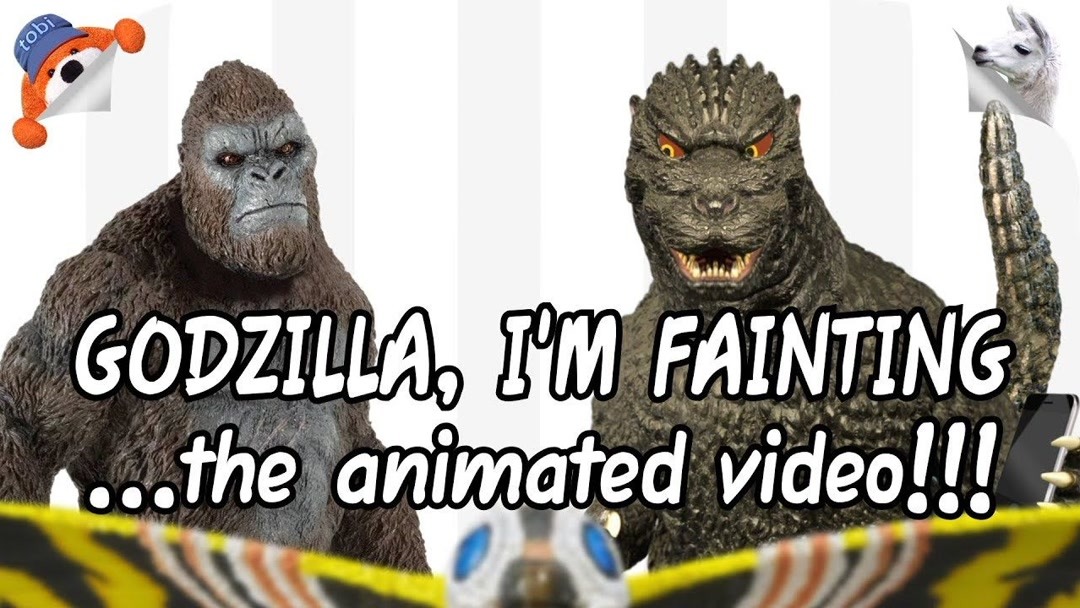 哥斯拉-救命啊,我晕过去了!_动画混音