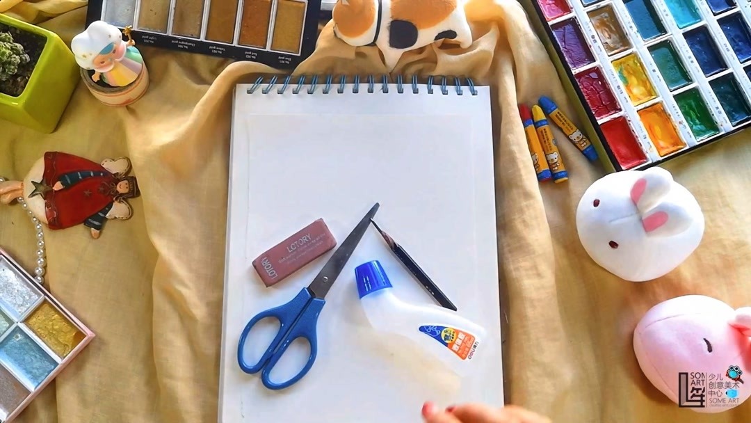 SomeArt在线课程《创意绘画面具》