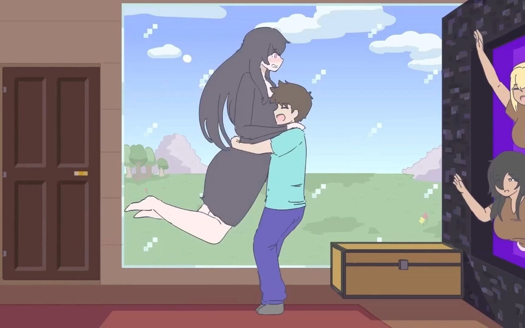 末影娘与天境 我的世界动画第15集