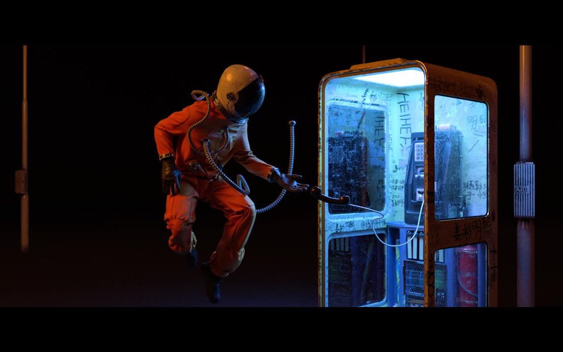 AE C4D三维动画 特效学习 测试短片