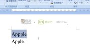 word2007中怎么检查拼写错误的英文单词文字