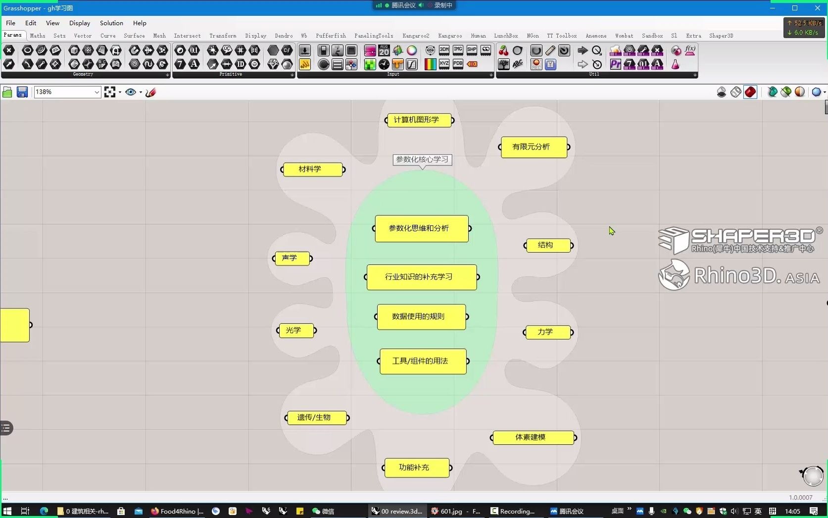 2021同济大学&Rhino原厂参数化介绍