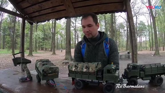 RC遥控军用卡车