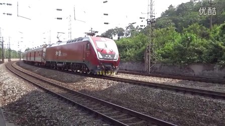 [拍火车]HXD1D+25G海口-郑州(K458)广铁株段 响田上行