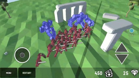 吉王解说《真实战争模拟器》娱乐流程解说03:双方吊打!