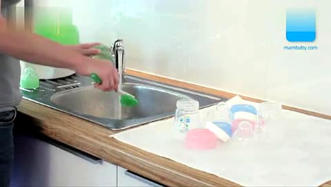 MAM微波蒸汽消毒锅及MAM奶瓶刷